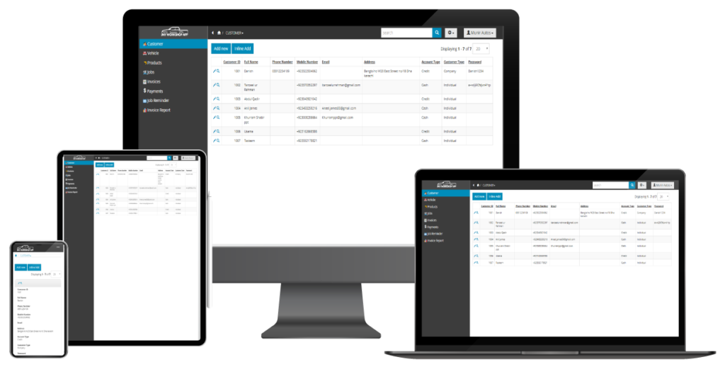 Home - My Workshop App