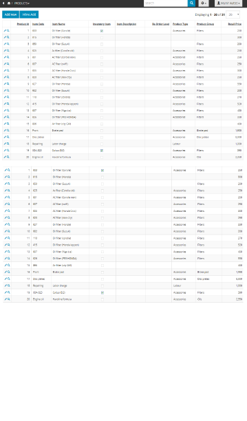 Home - My Workshop App